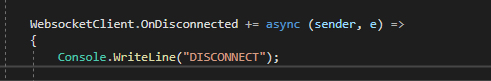 Disconnect Being fired more than 1 time · Issue #56 · doghappy/socket.io-client-csharp · GitHub