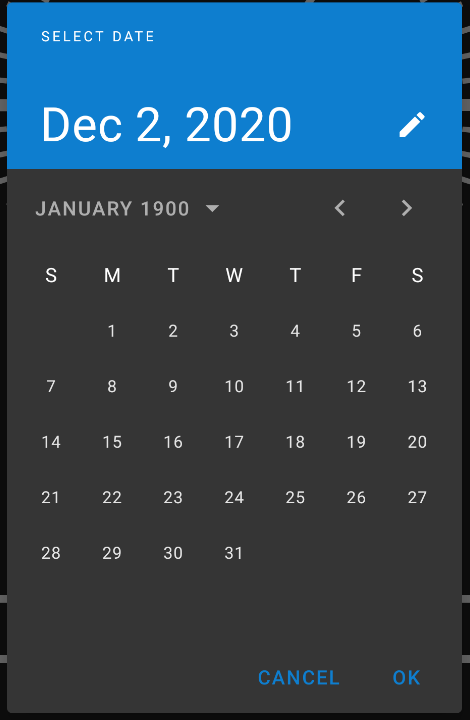 [MaterialDatePicker] Picker does not open at "selection date" by default · Issue #2101 ...