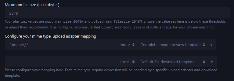 Check Mime Type And File Size Before Upload · Issue 353