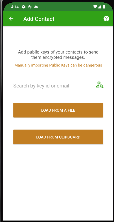 add warning when manually importing public keys · Issue #1544 · FlowCrypt/flowcrypt-android · GitHub
