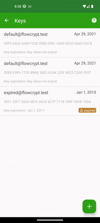 updating primary key with newer version of the same key · Issue #1286 · FlowCrypt/flowcrypt ...