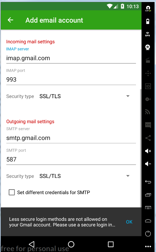com.sun.mail.util.MailConnectException and javax.mail.MessagingException · Issue #170 ...