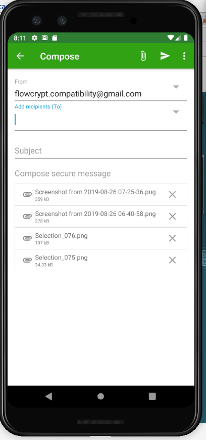 Inner Decryptedatt Should Be Styled In Green · Issue 681 · Flowcrypt Flowcrypt Android · Github