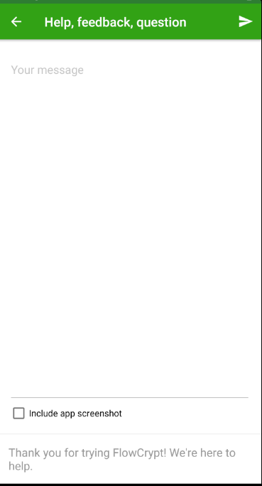 Whole Toast Error Message Doesn T Show · Issue 594 · Flowcrypt Flowcrypt Android · Github