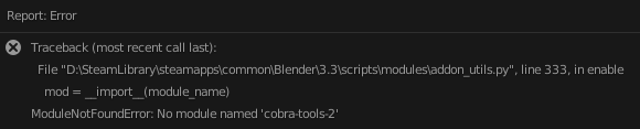 I need help with addons · Issue #331 · OpenNaja/cobra-tools · GitHub
