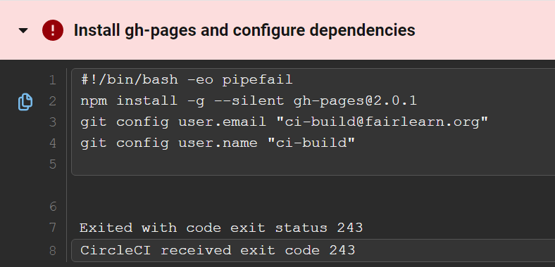Doc Documentation Page Not Present · Issue 1019 · Fairlearn