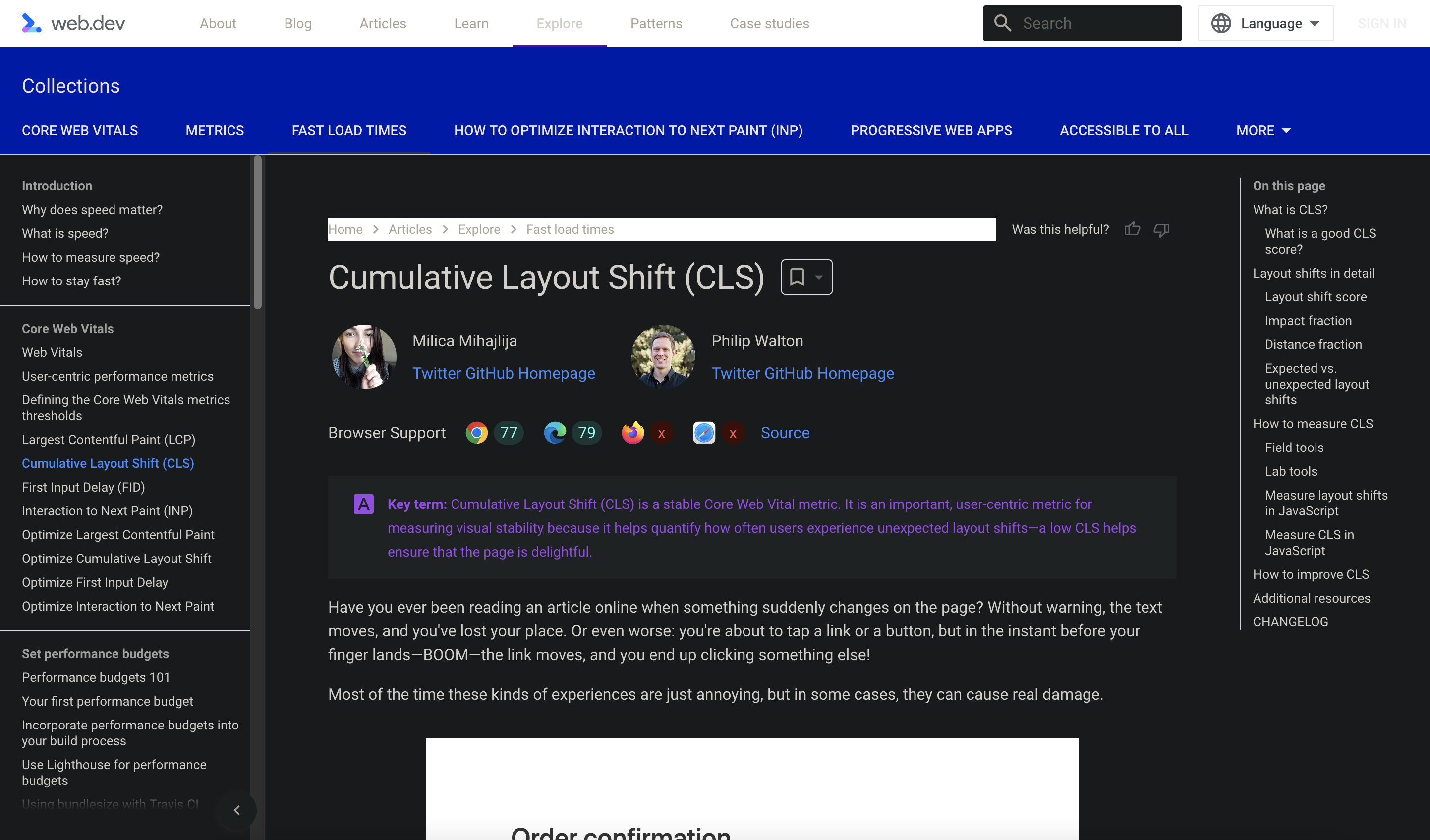 [Broken Website] https://web.dev/articles/cls?hl=en · Issue #11824 · darkreader/darkreader · GitHub