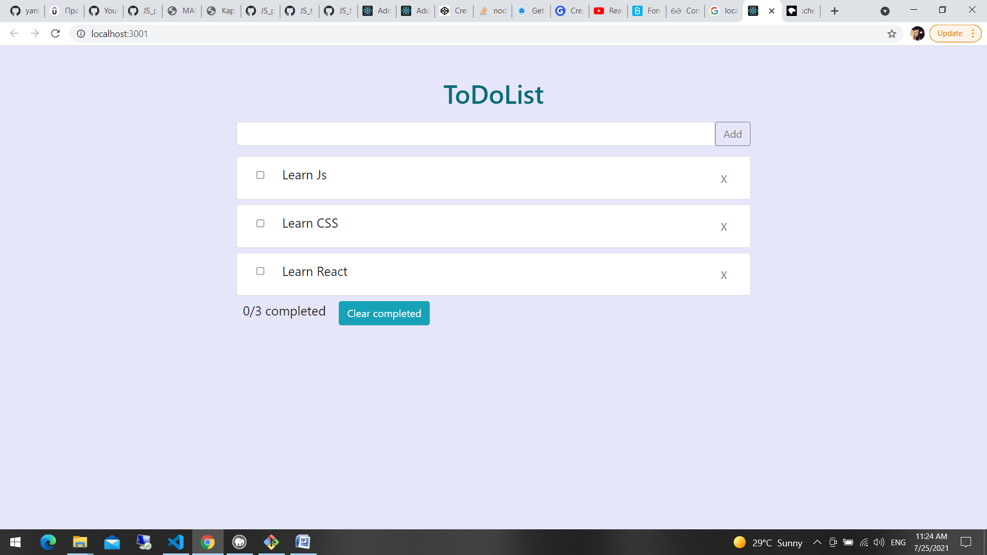 GitHub - arminemirzoian/todolist