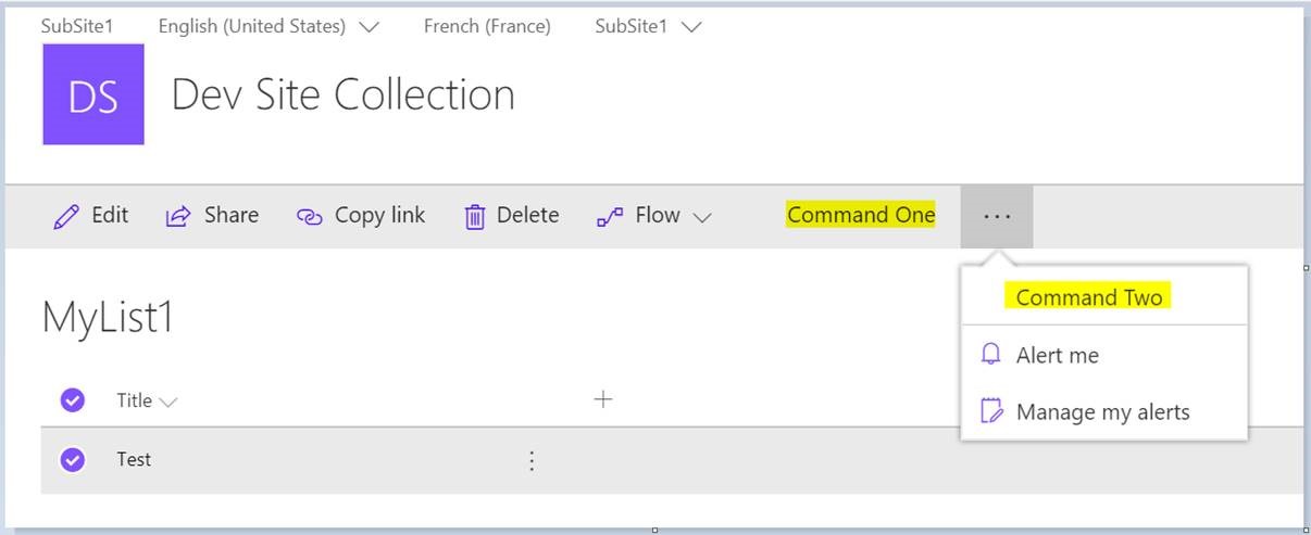 SPFx List view command buttons on OneDrive page · Issue #1798 · SharePoint/sp-dev-docs · GitHub