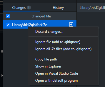Add ignore directory to context menu of a commit · Issue #12359 · desktop/desktop · GitHub