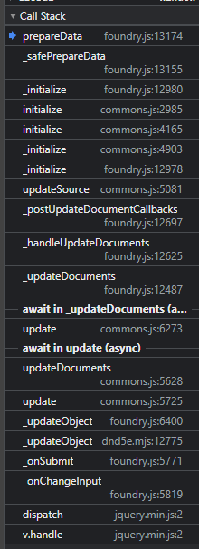 Owned Items' `prepareData` is called twice if Actor or Item is updated · Issue #7987 ...