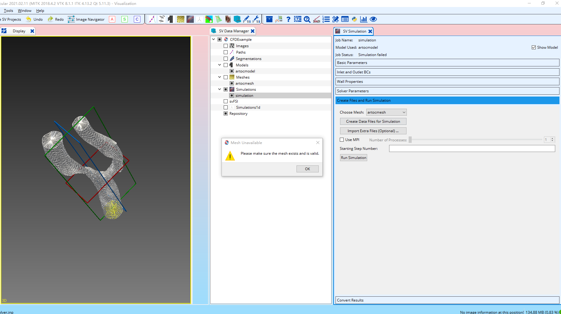 how to simulation with vessel stl file · Issue #932 · SimVascular/SimVascular · GitHub