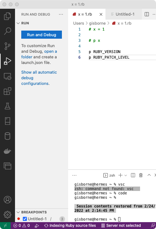 Debugger Installation Instructions Either Wrong Or Incomplete Wrt Gear Icon On Debug Pane