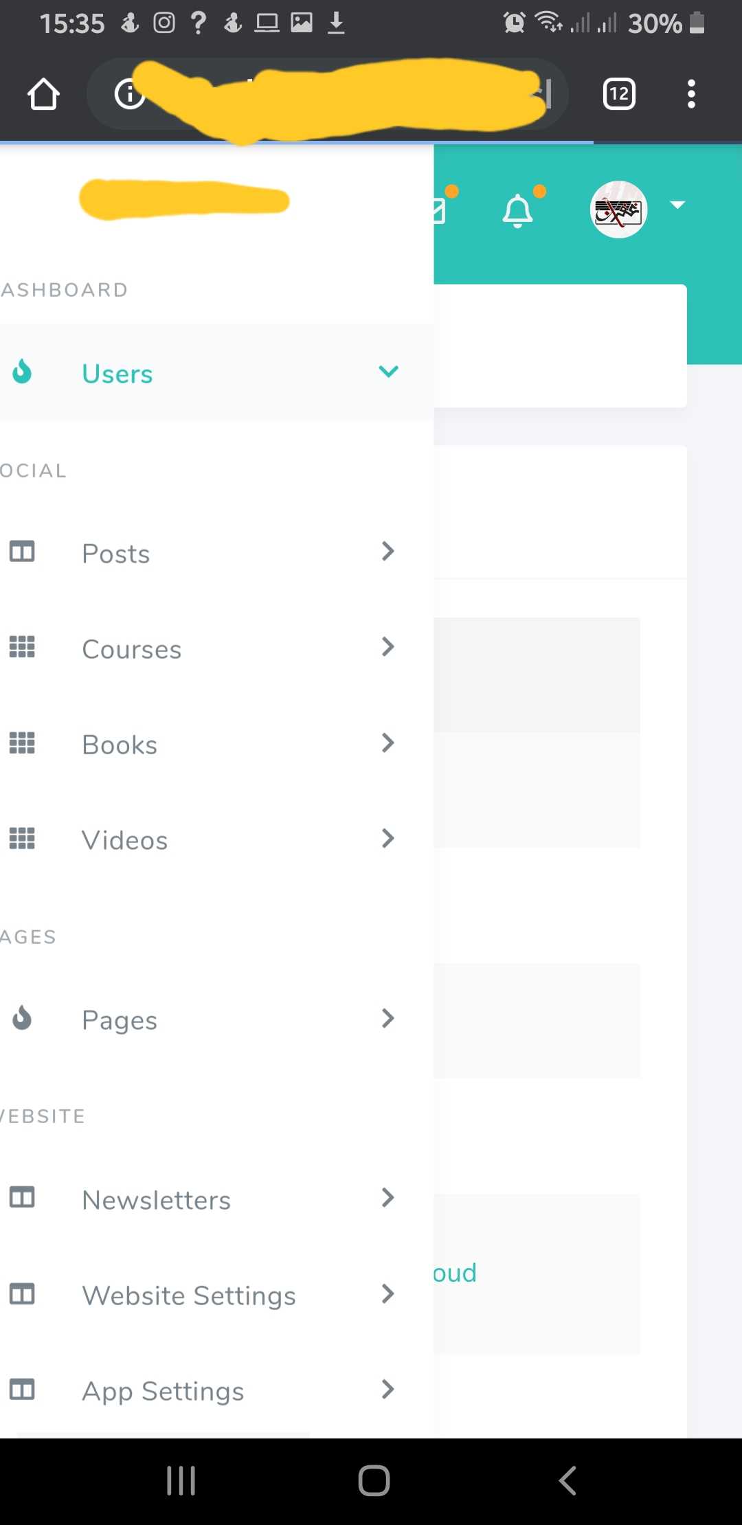 Side bar menu does not display in mobile · Issue #148 · stisla/stisla · GitHub
