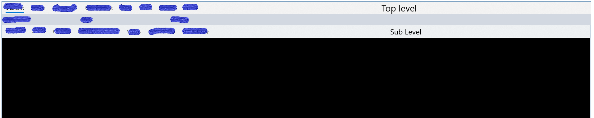 NavigationView PaneDisplayMode="Top" throws exception "The parameter is incorrect" container ...