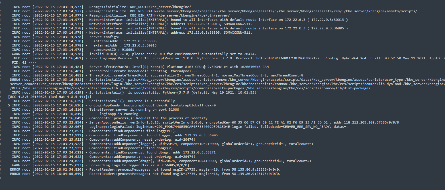 loginap多开，端口号相同，是否正常？ · Issue #1550 · kbengine/kbengine · GitHub