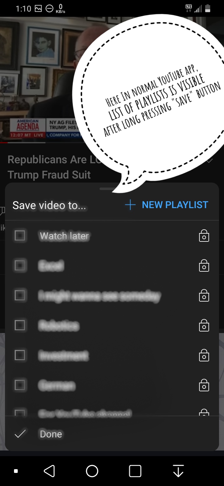 bug: Long pressing save button does not show list of playlists · Issue #625 · ReVanced/revanced ...