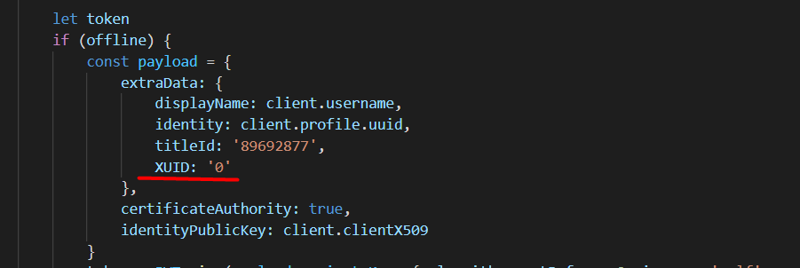 Required property "XUID" · Issue #200 · PrismarineJS/bedrock-protocol · GitHub