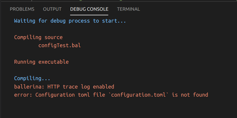 VSCode `Ballerina Debug` run gives error for `configurable` variables · Issue #28 · wso2 ...