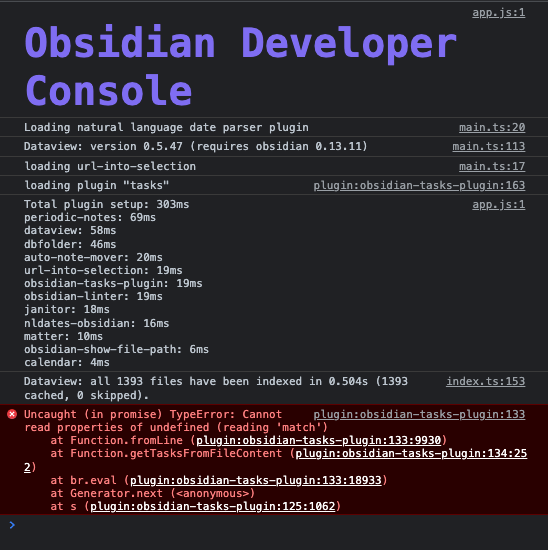 Obsidian Mobile: Queries stuck on "Loading Tasks ..." · Issue #829 · obsidian-tasks-group ...