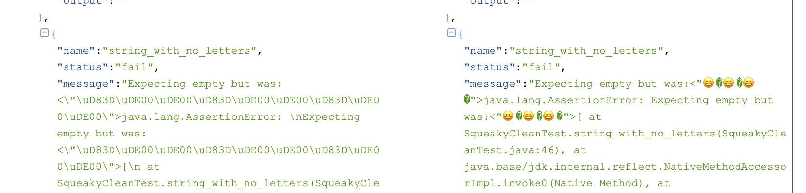Java test runner on squeaky-clean mostly returns error · Issue #5805 ...