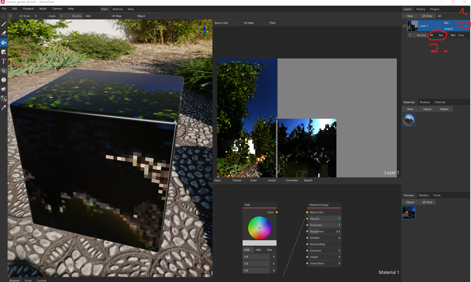 Doesnt export 8k · Issue #708 · armory3d/armortools · GitHub