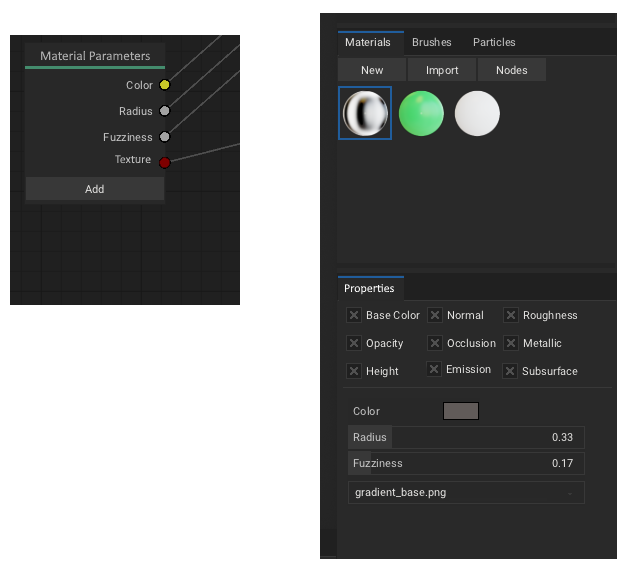 Material and Brush property panel · Issue #1289 · armory3d/armortools ...