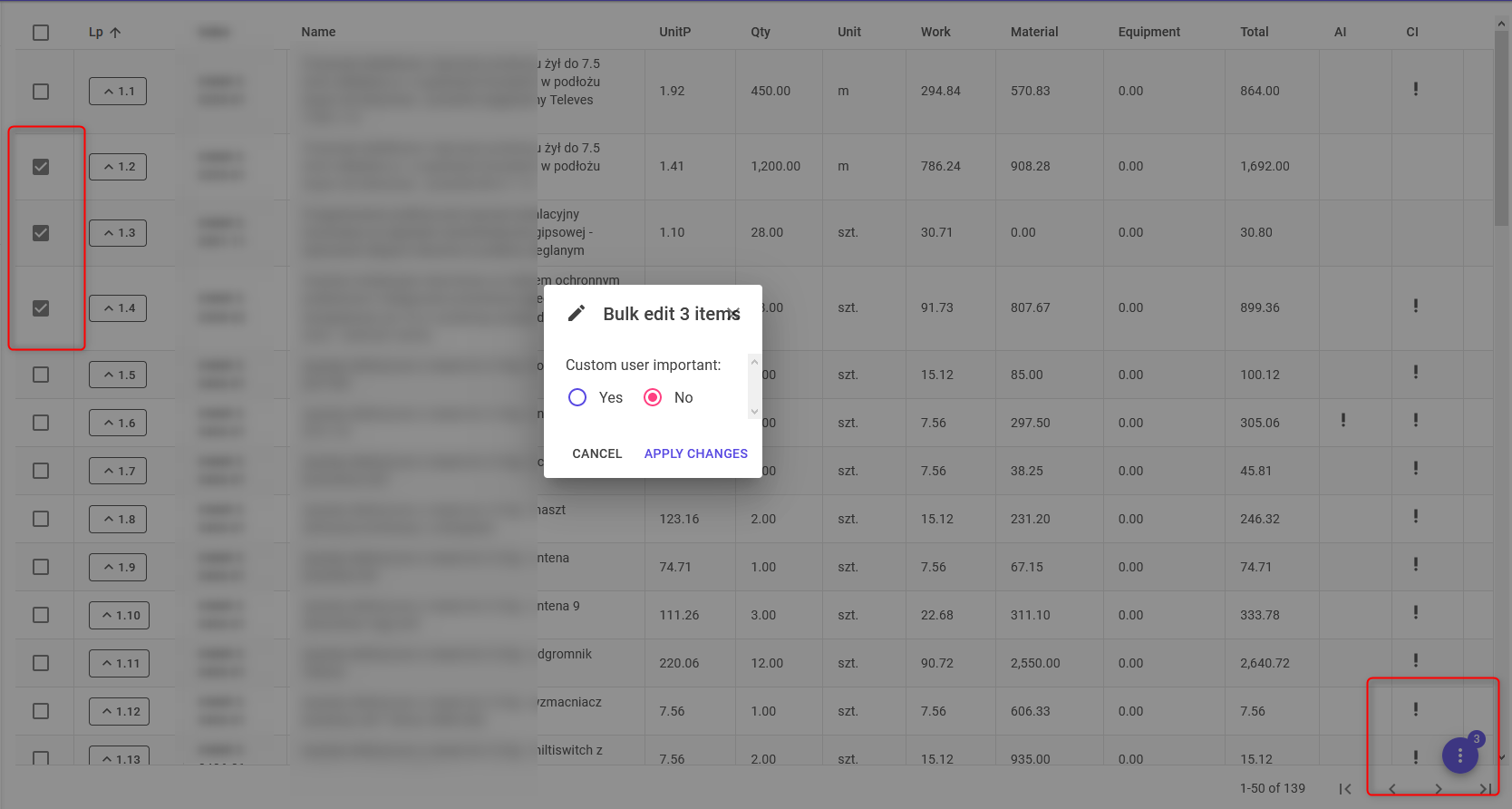 Mudtable With Multiselection Pagination Problem Selected Item Is Not