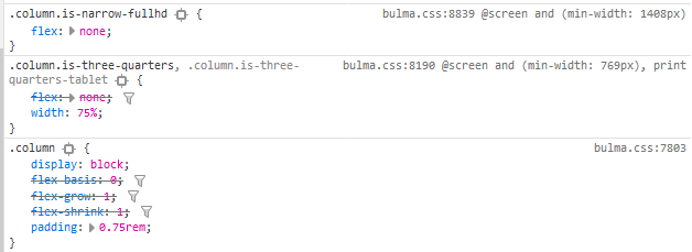 Narrow with breakpoint gets overriden by other modifers · Issue #2595 ...