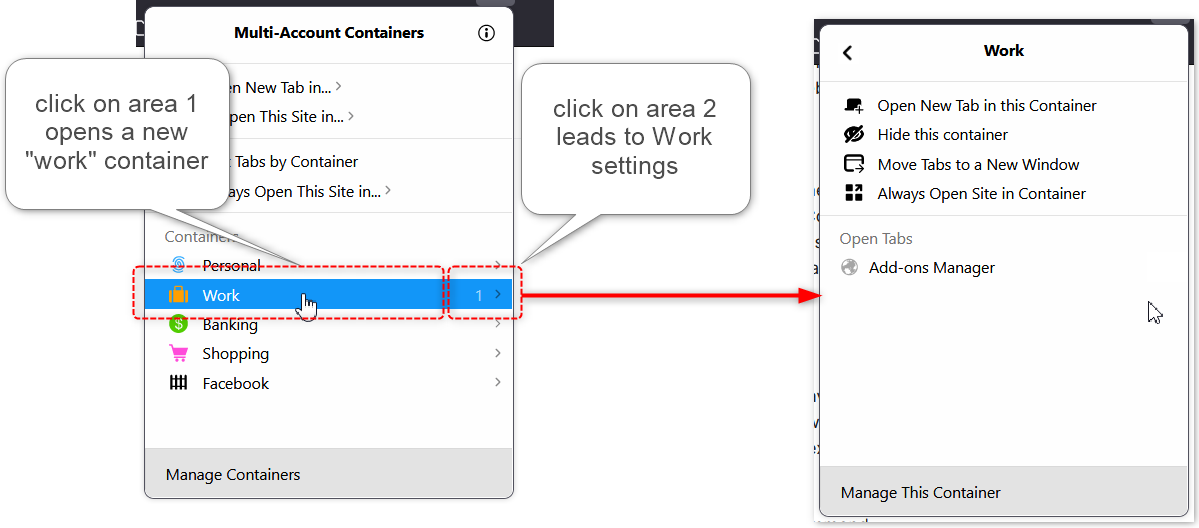 Some options are hard to access from the container list · Issue #2089 · mozilla/multi-account ...