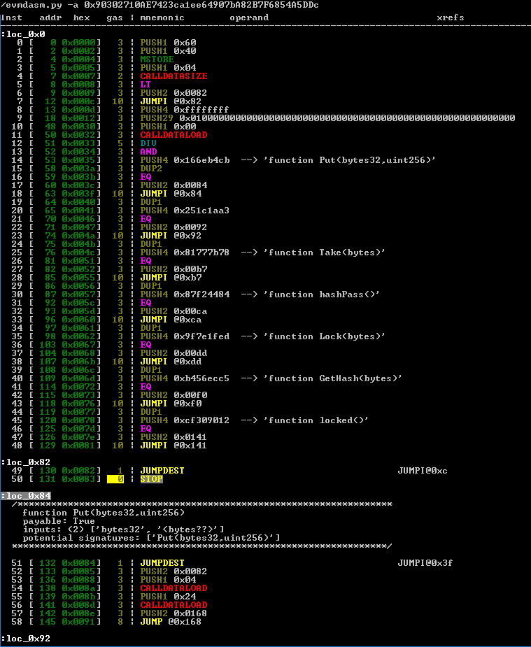 Feat Color Mode And Advanced Analysis · Issue 3 · Tintinweb Ethereum Dasm · Github