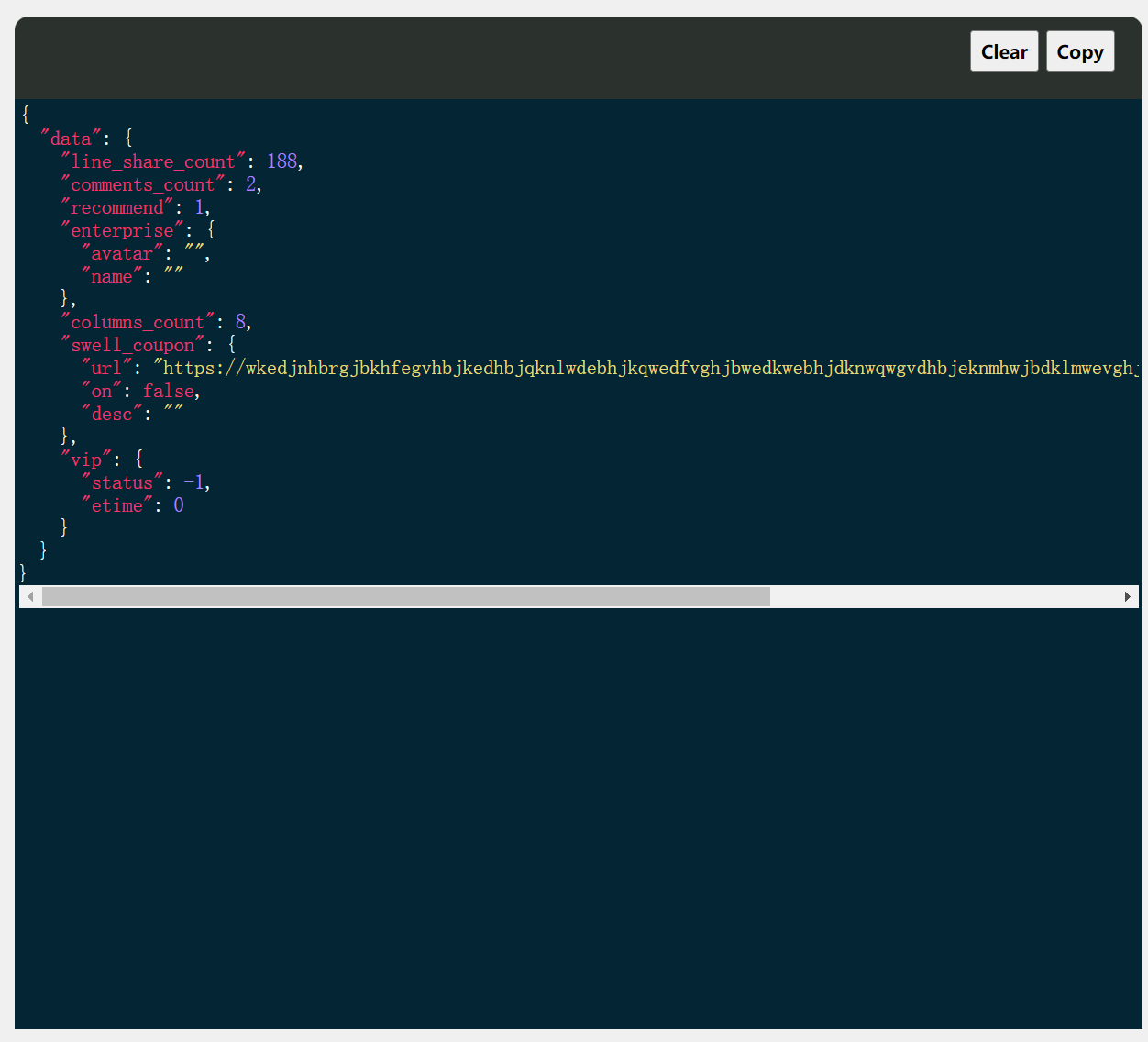 BUG: Json format page should use up-down scroll bar · Issue #5 · hj24 ...