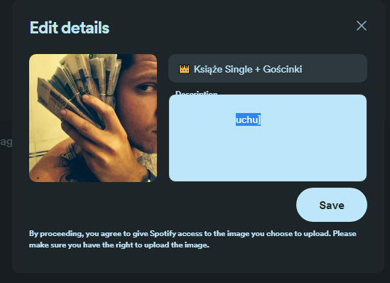 [Ziro] Text when editing playlist description is invisible · Issue #810 · spicetify/spicetify ...