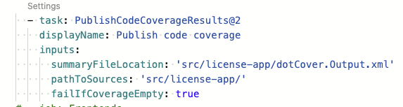 Do you have any plans to publish PublishCodeCoverageResults@2 to azure ...