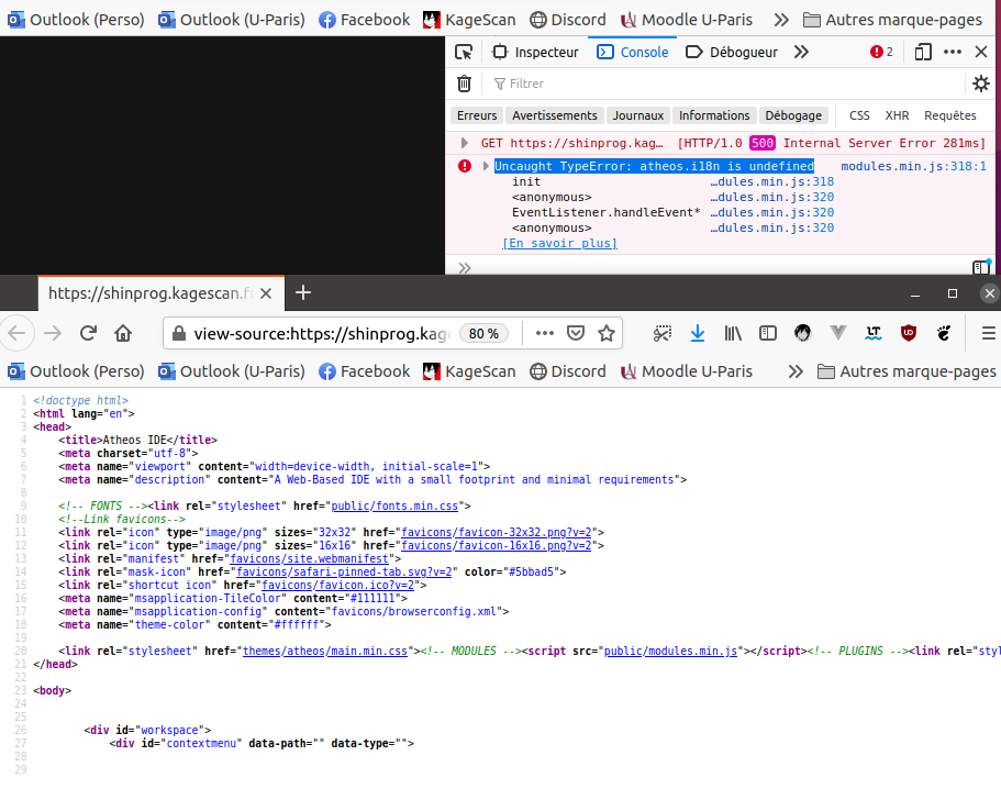 Atheos is not working in php8.0 · Issue #193 · Atheos/Atheos · GitHub
