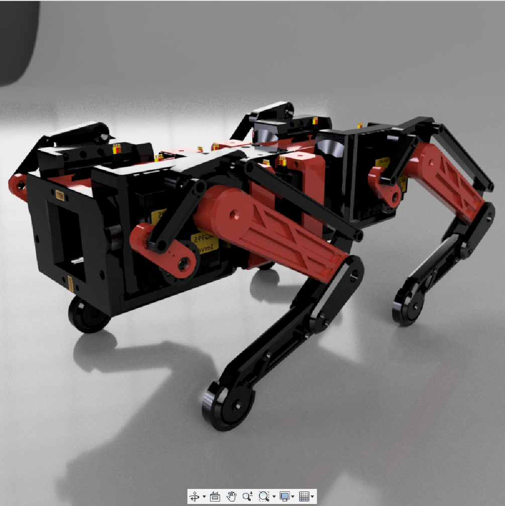 GitHub - Sterminare/clifford-the-ro-bot-dog: 3D printed robot dog, with the goal to be low-cost