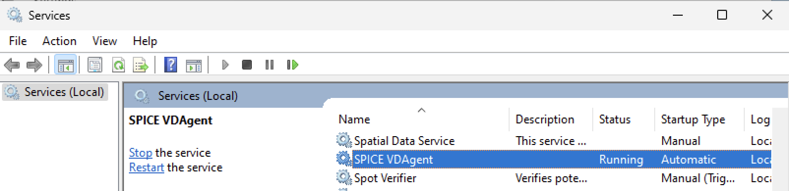Directory Sharing not working, though SPICE Guest Tools are installed ...