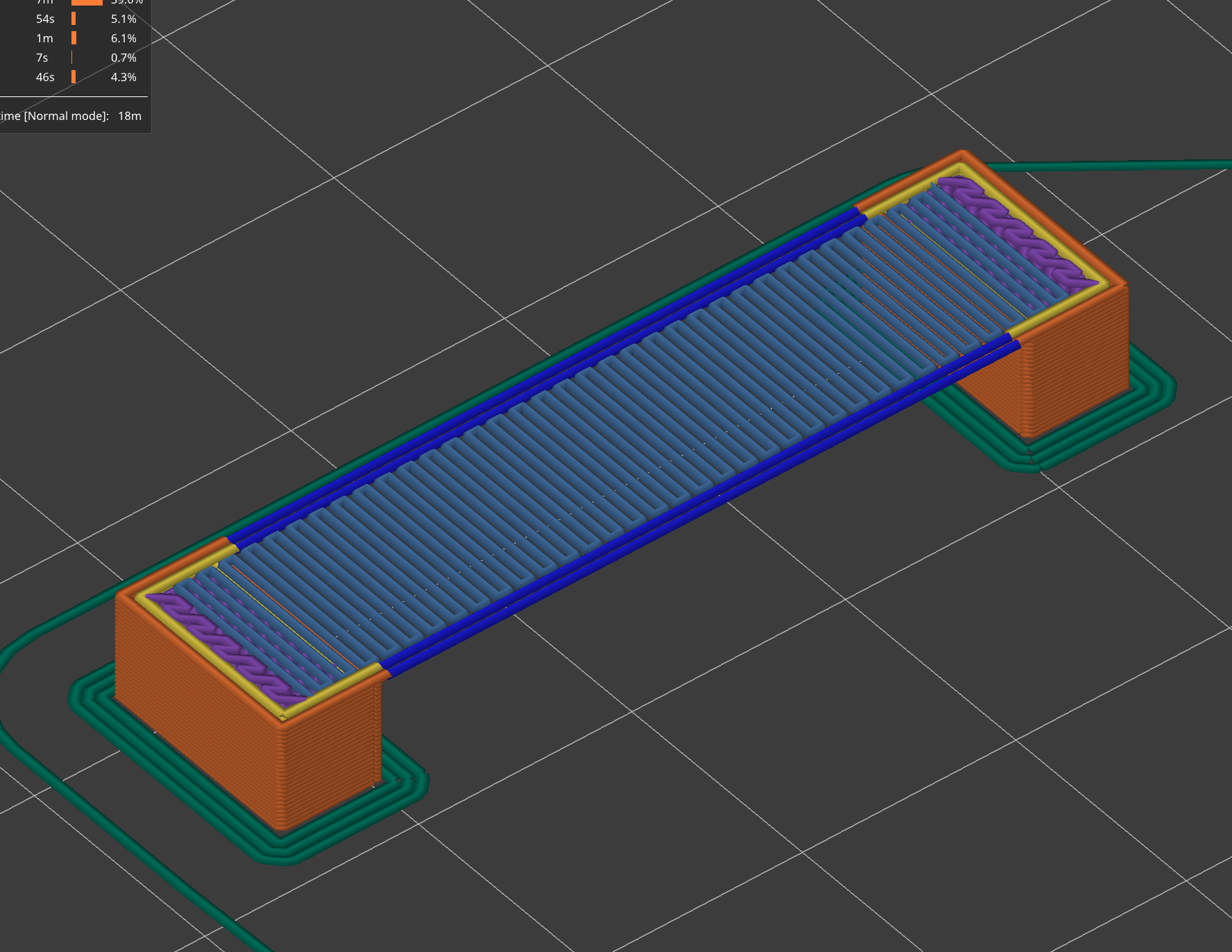 Feature request: alternative "bridge infill" pattern for better prints ...