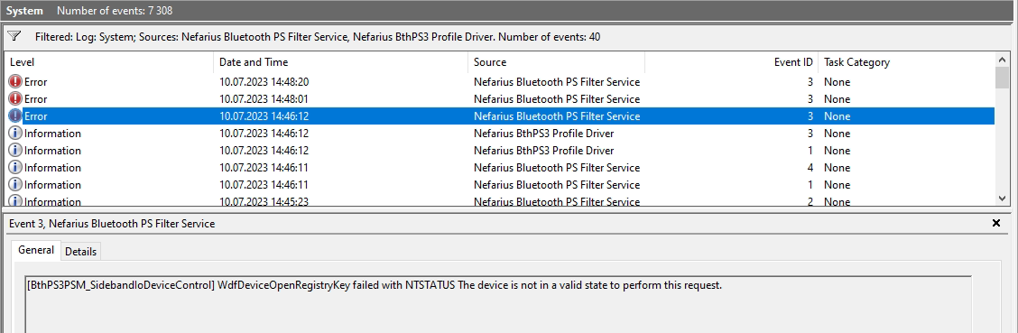 "Enable PSM patching" re-enables itself on reboot · Issue #73 · nefarius/BthPS3 · GitHub