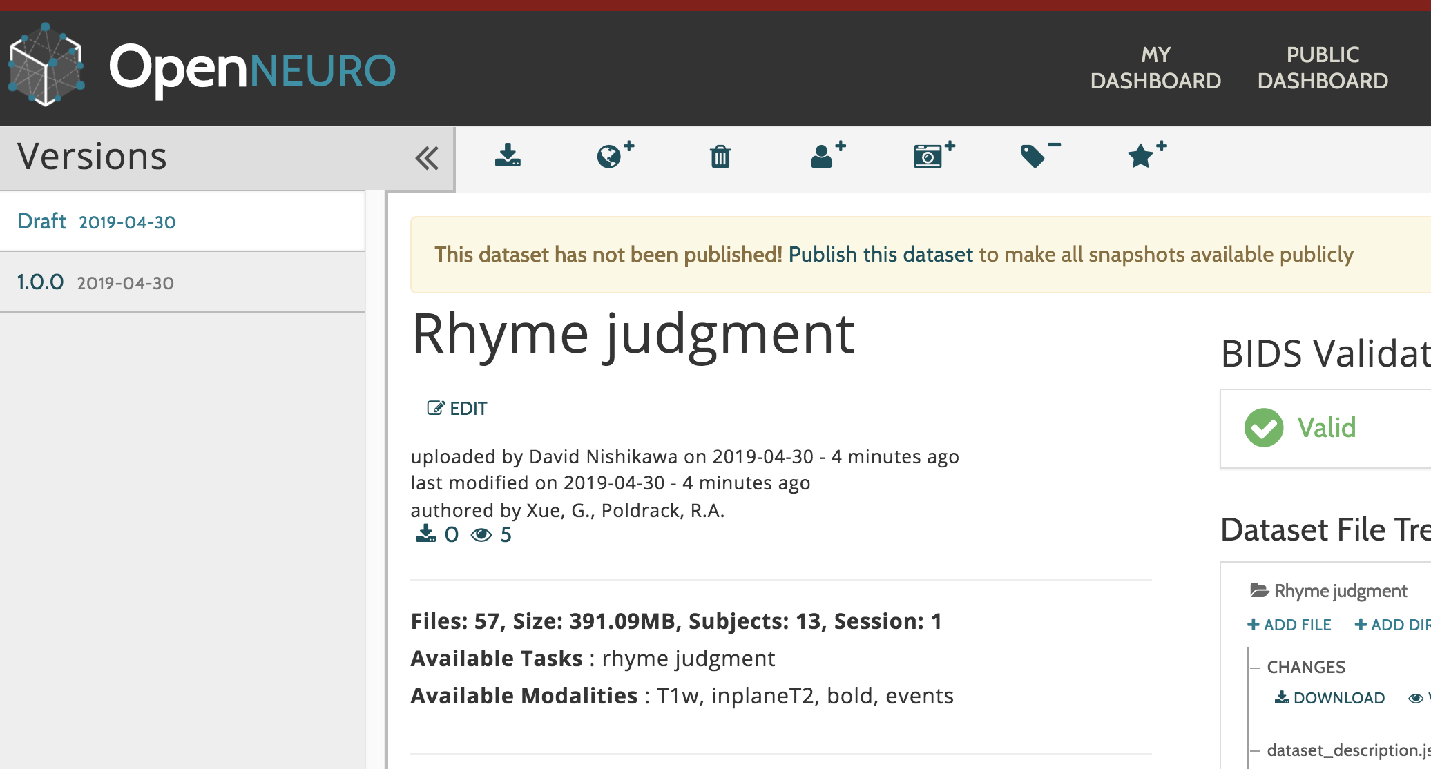 Dataset download button is not prominently exposed · Issue #796 · OpenNeuroOrg/openneuro · GitHub