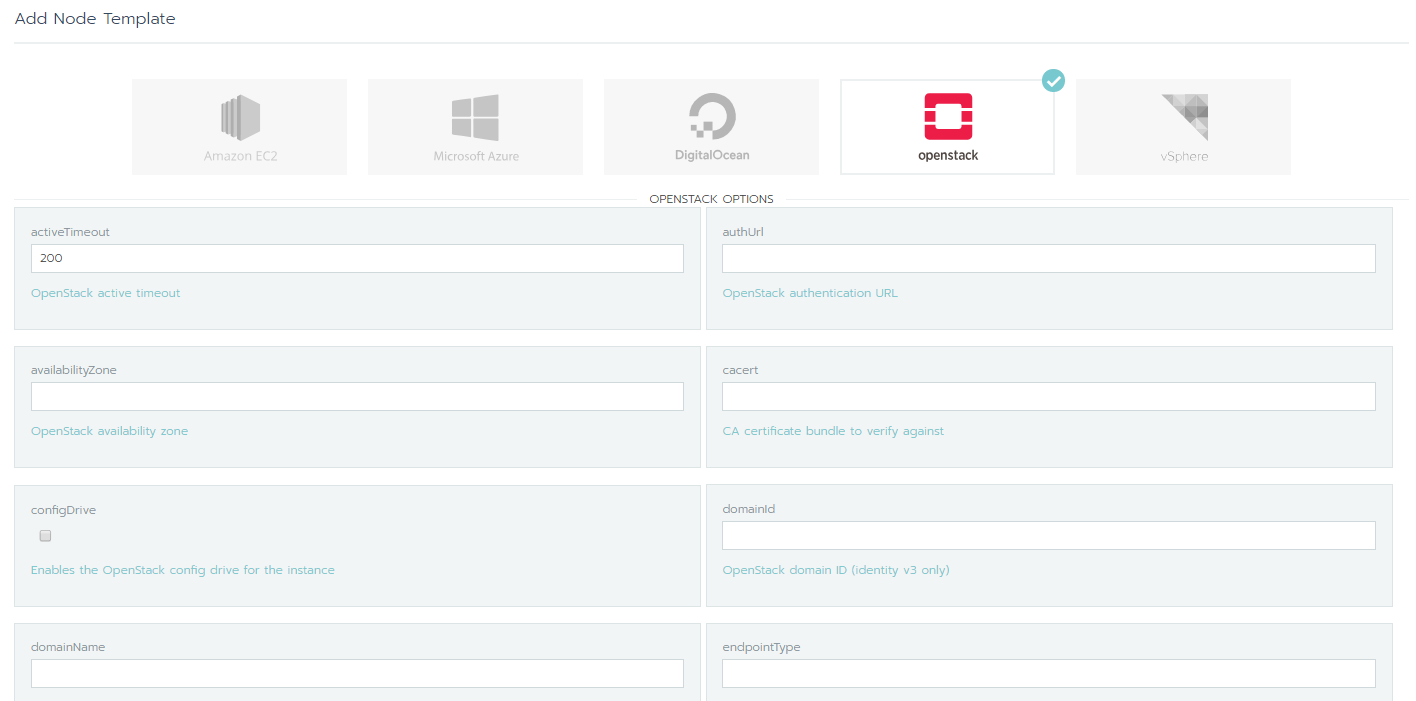 How to deploy a cluster with OpenStack cloud provider · Issue #14355 · rancher/rancher · GitHub