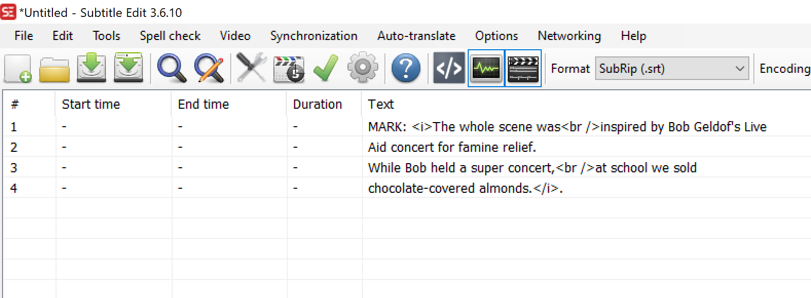 Import plain text - italics · Issue #6475 · SubtitleEdit/subtitleedit · GitHub