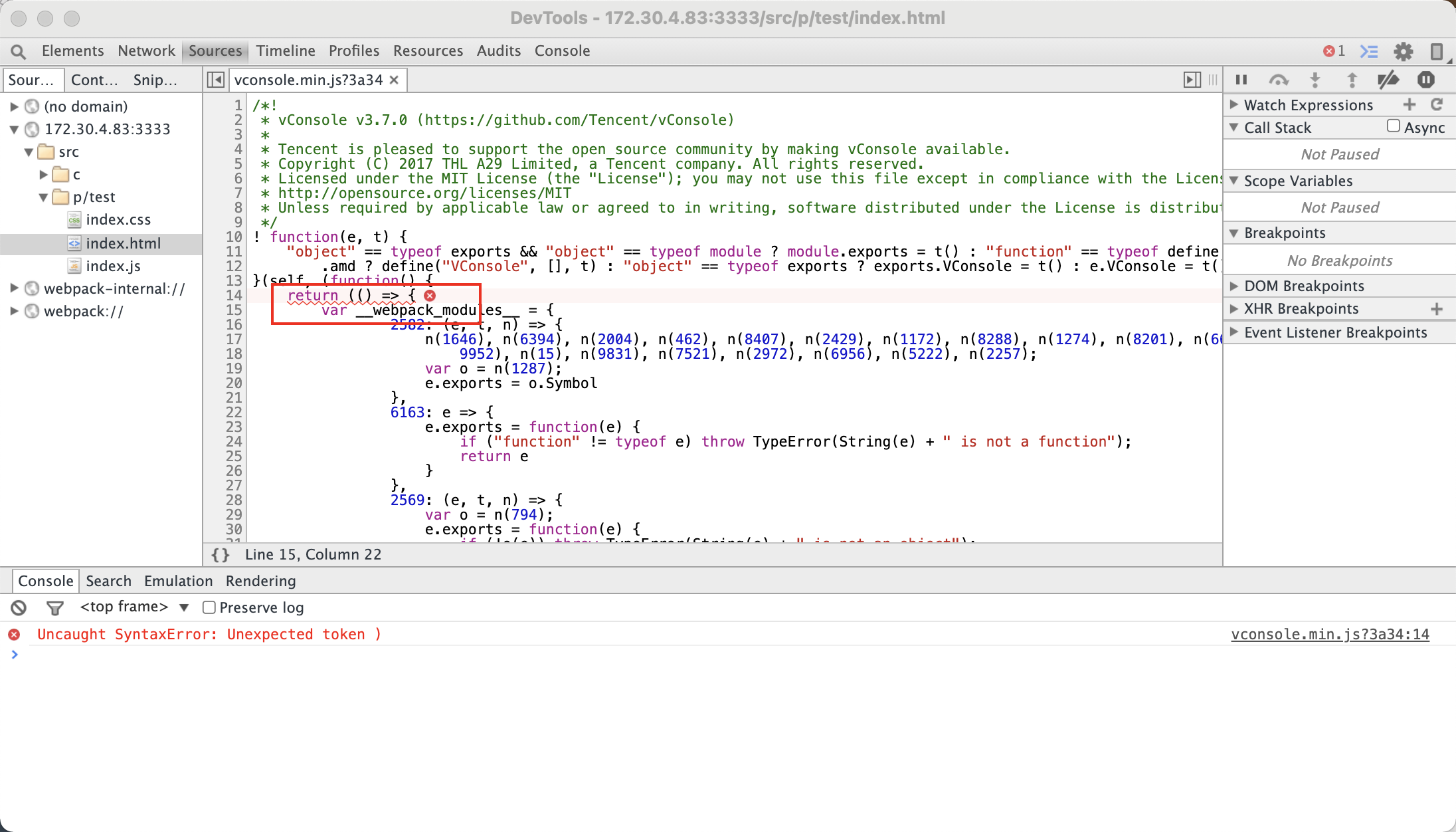Android5.1 兼容问题 · Issue #404 · Tencent/vConsole · GitHub