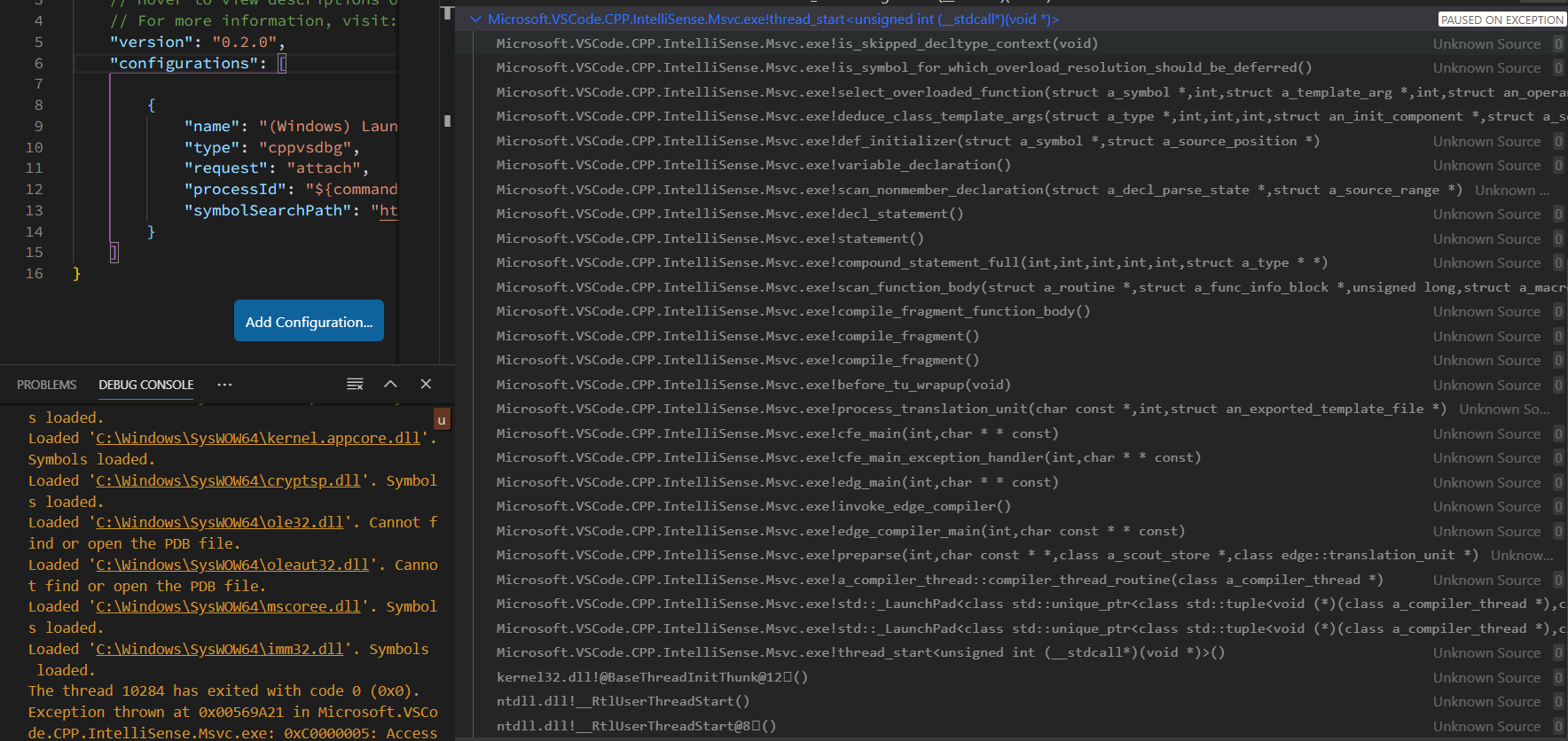 Language server not responding · Issue #5165 · microsoft/vscode-cpptools · GitHub