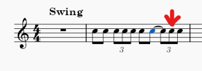 [MU4 Issue] If the first note of a triplet is tied, the second note of ...