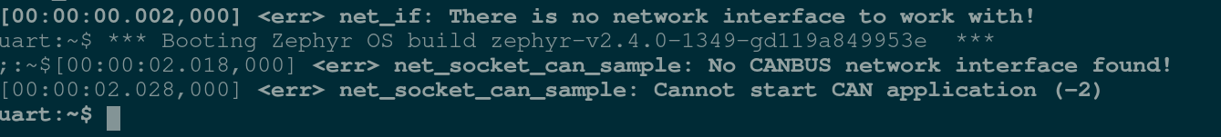 No network interface was found when running socketcan sample · Issue ...