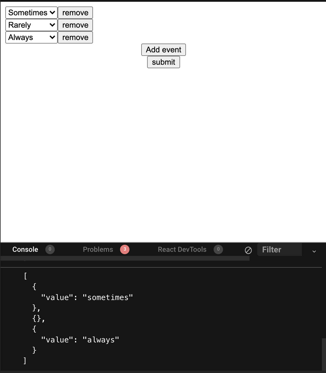 Fieldstate Unexpected Behavior When Fieldstate Is Read · Issue 4474 · React Hook Formreact