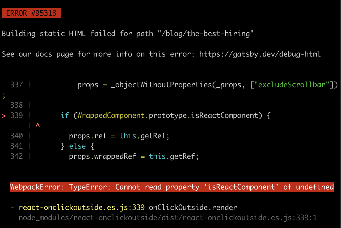 Errors on build process with 3rd party modules · Issue #17395 ...