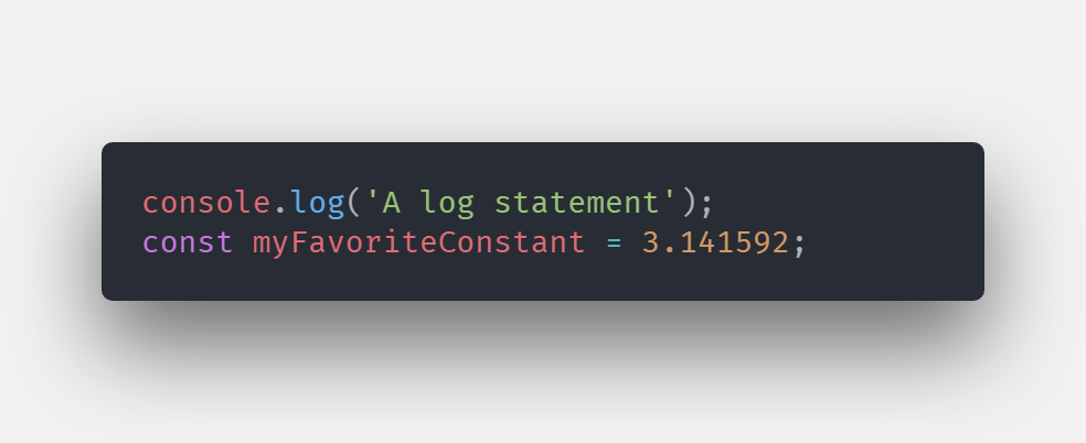 Syntax coloring difference between JavaScript and TypeScript. · Issue ...