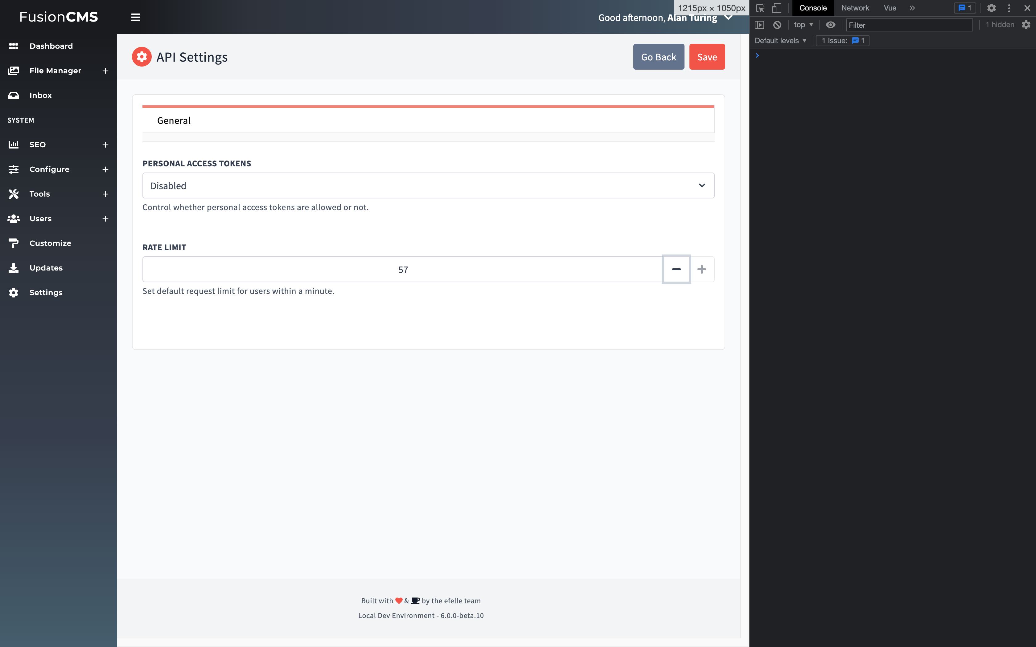 Number inputs can decrement but not increment back up again · Issue #798 · fusioncms/fusioncms ...